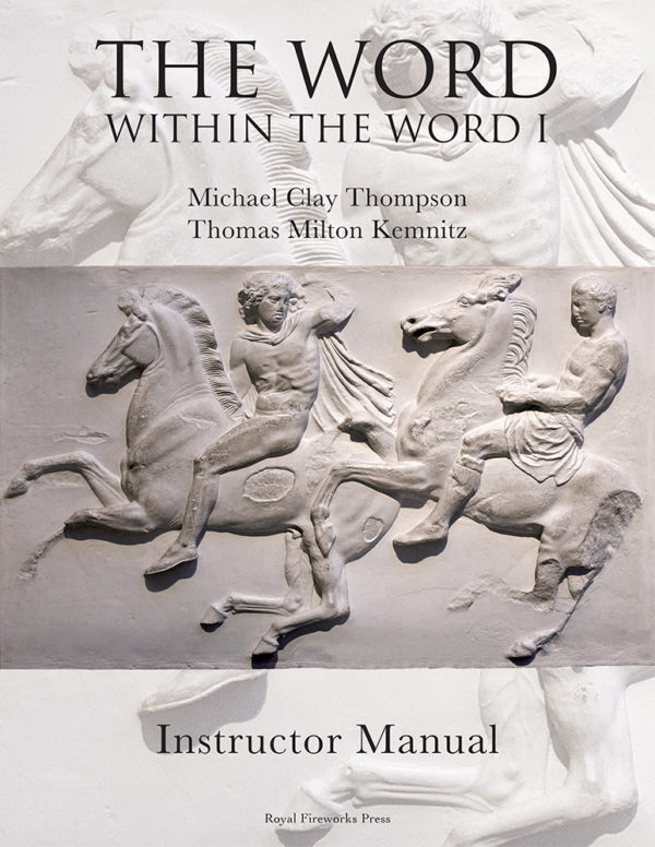 The Word Within the Word I: Student Book by Thompson, Michael Clay ...